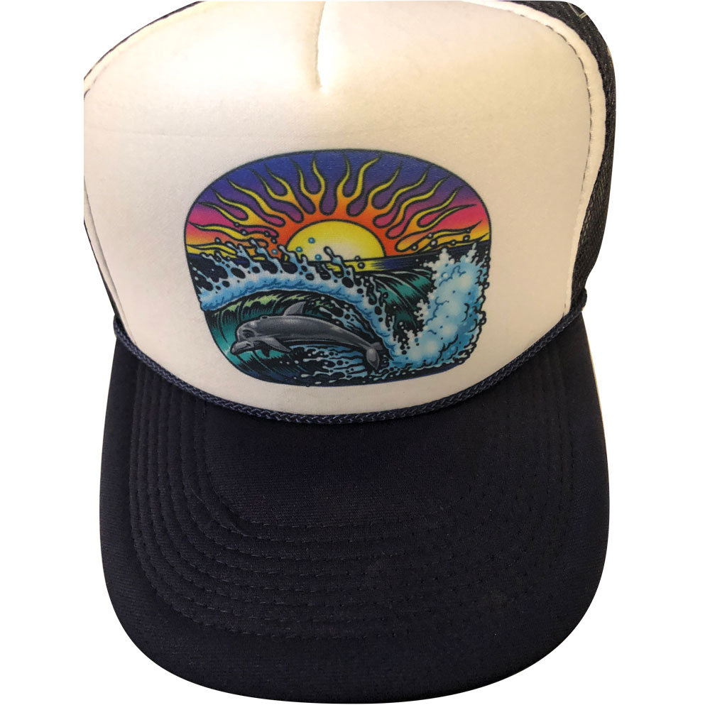 Dolphin Wave Hat by Jimbo Phillips