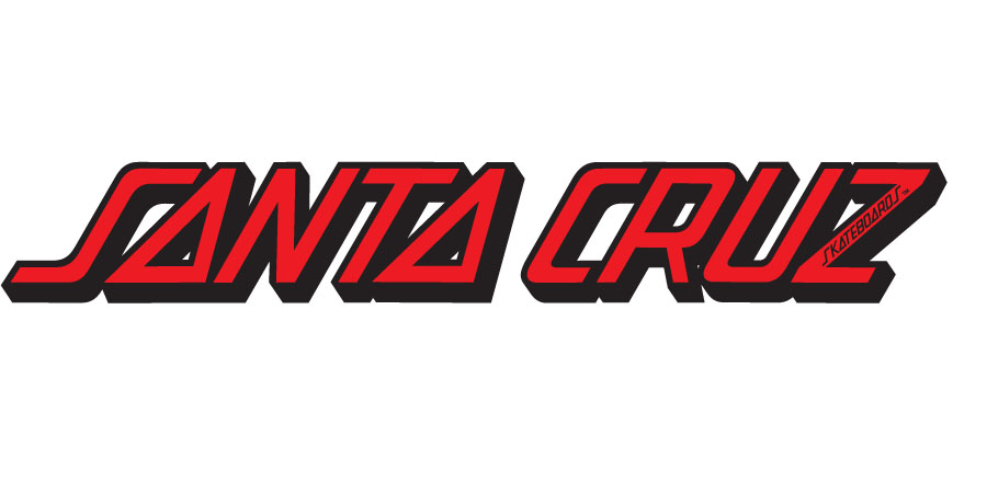 Decal Mini Decal Santa Cruz Classic Strip Sticker - 2.5" width x 5" length