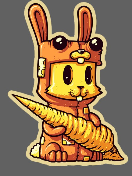 Decal Incognito Bunny By: Cole Lemke