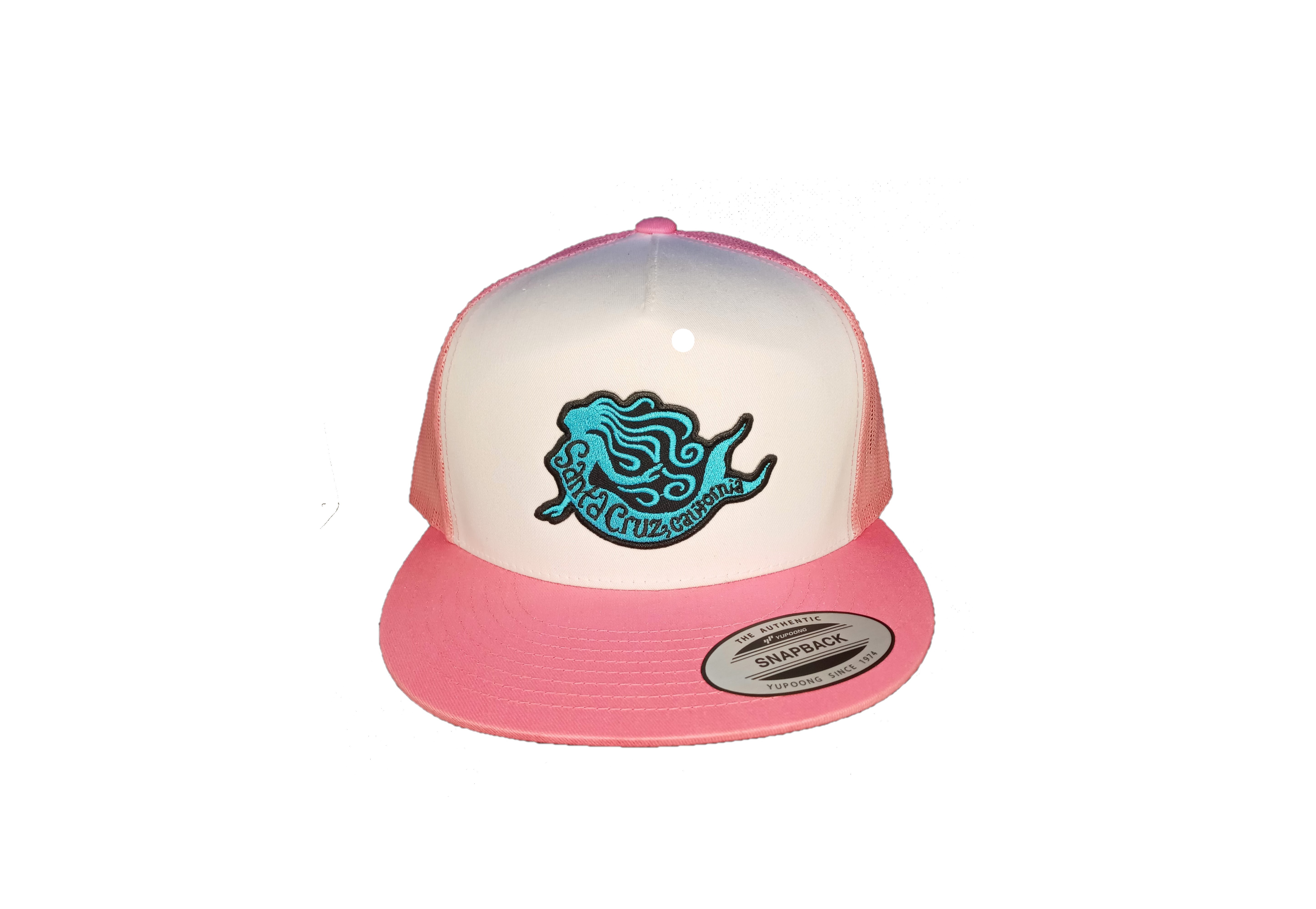 Life At Sea Hat - Santa Cruz Mermaid (Blue) / Mesh Trucker (Pink/Wht ...
