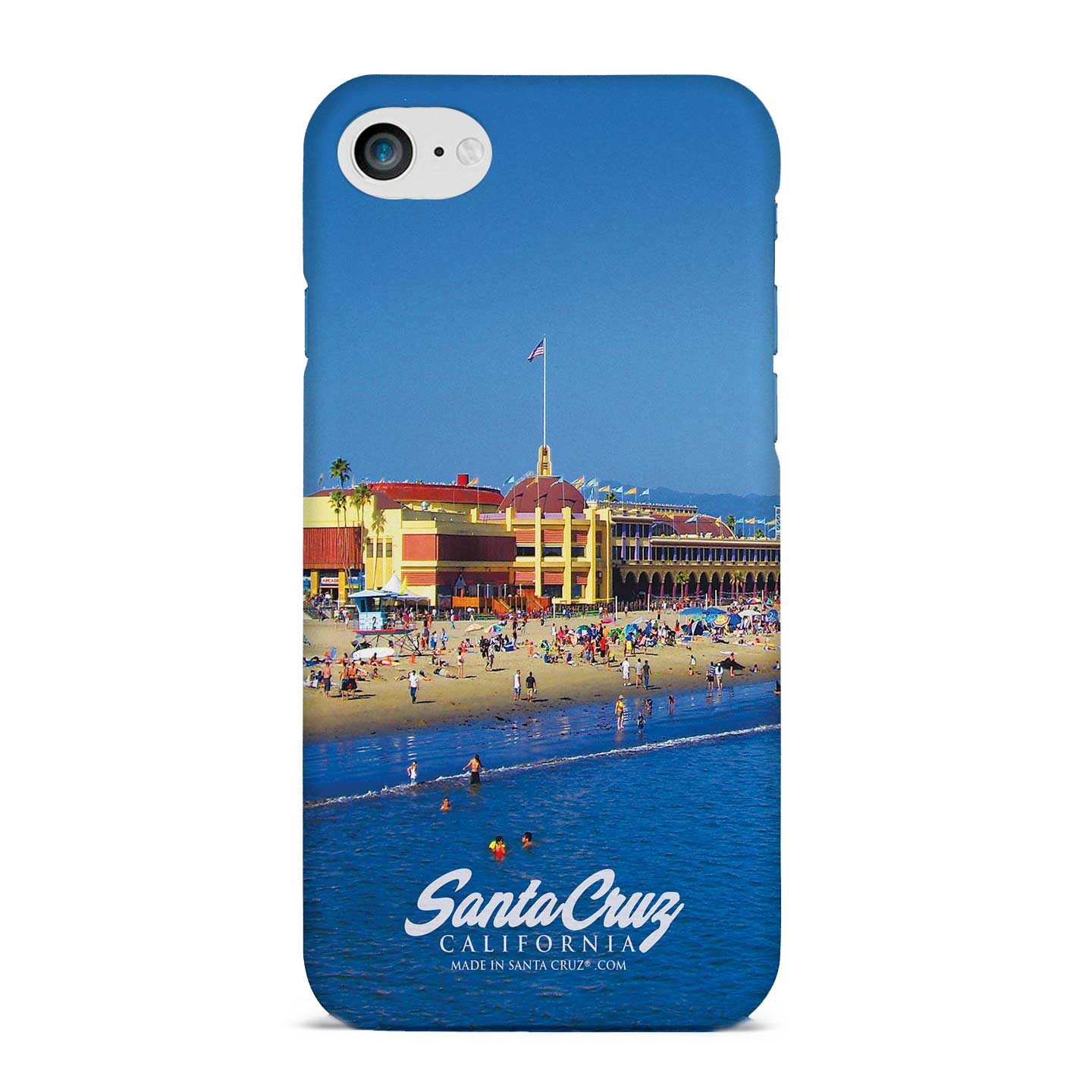 Santa Cruz iPhone Case Mobile Cell Phone Cover - Boardwalk