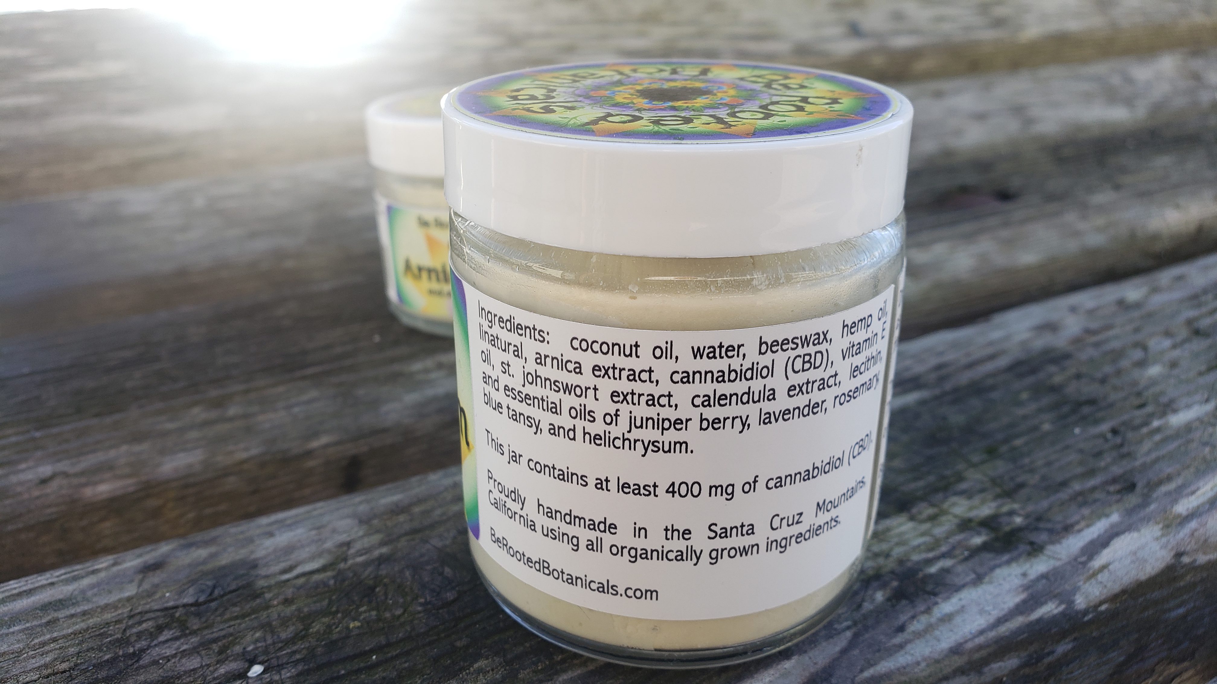 Be Rooted Botanicals- CBD Arnica Cream