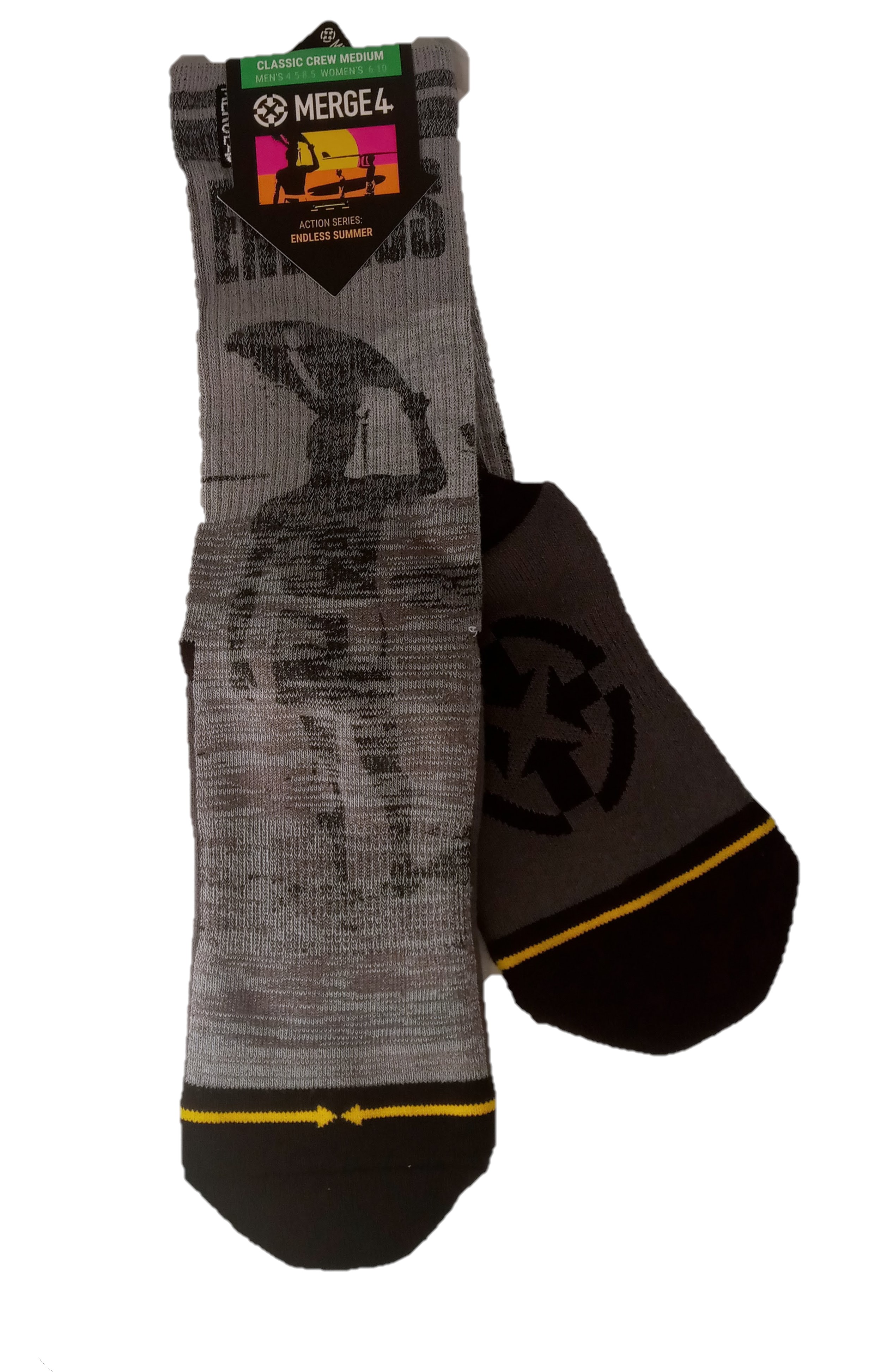 Endless Summer vintage grey socks (Merge 4 )