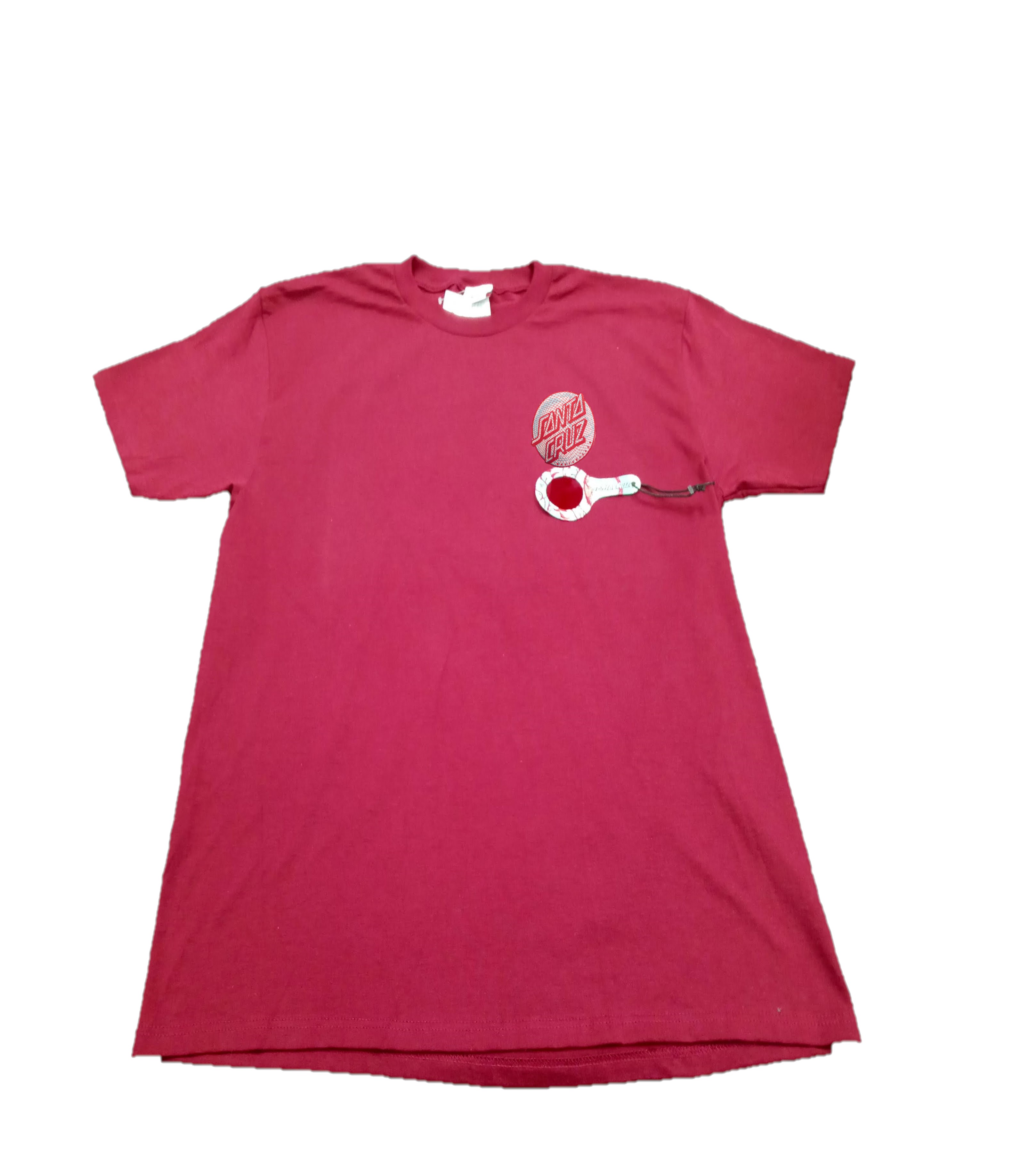 T-shirt (Short Sleeve, Decoder Dot, Burgundy)
