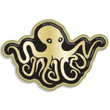 Keychain Octopus Santa Cruz - by Tim Ward