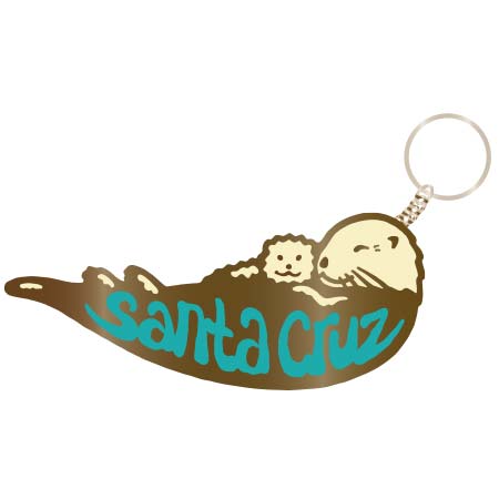 Keychain Otter Santa Cruz Santa Cruz - Tim Ward